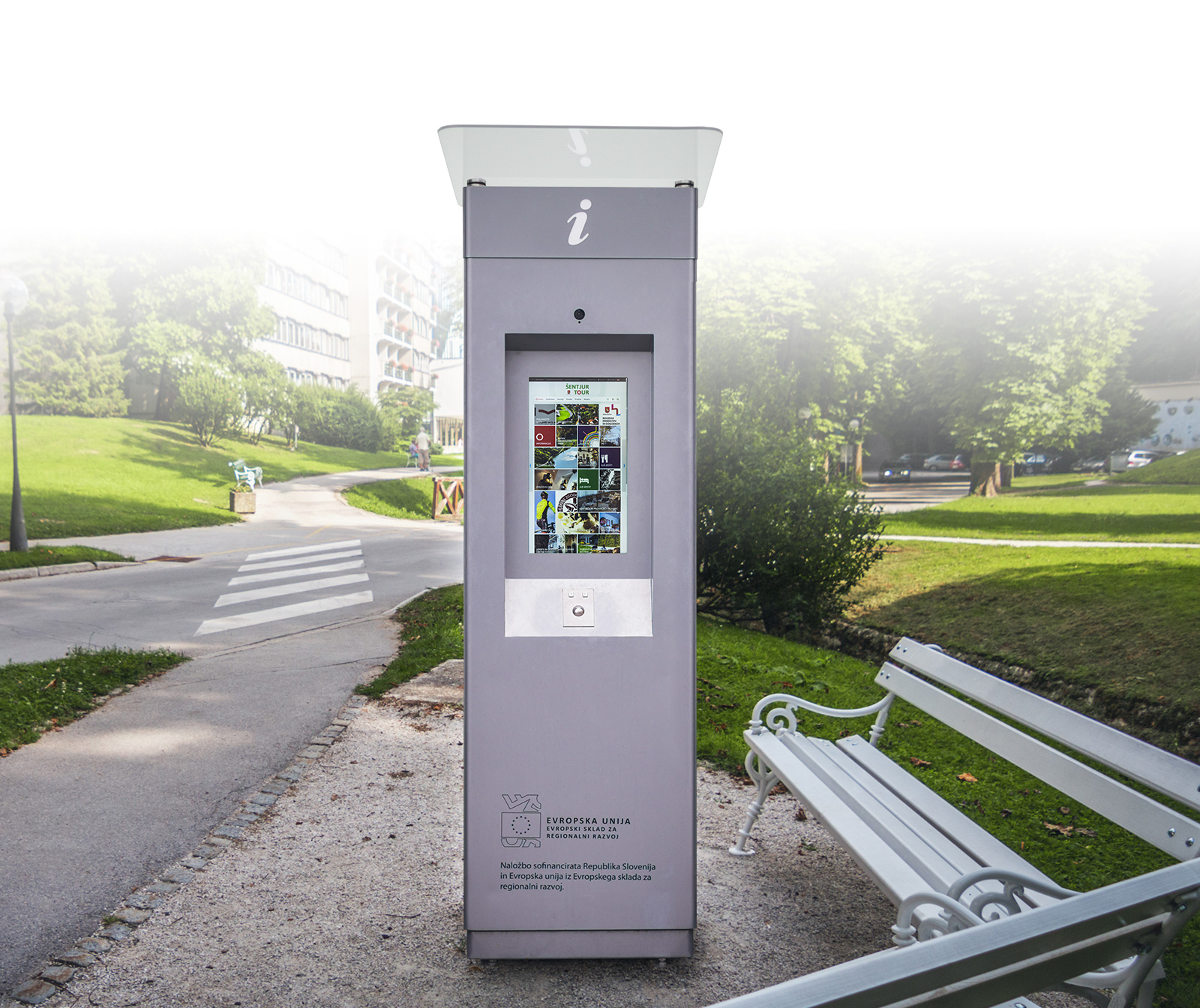 Touch screen information terminal (21”) – INFO POINTS